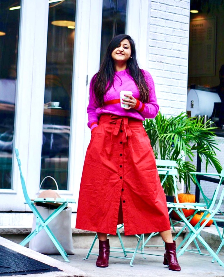 6 Color-blocking Winter Outfits – Palettepop