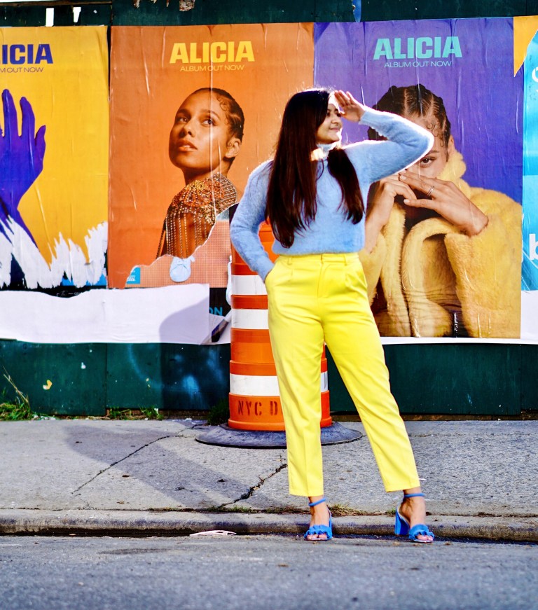 6 Color-blocking Winter Outfits – Palettepop